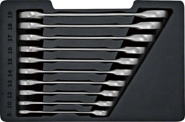 Ratchet Spanner Set 10 pc Chìa vặn | Bosch Professional