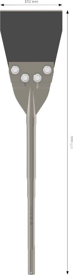 Lưỡi nạo sàn PRO SDS max Floor Scraper - Bosch Professional